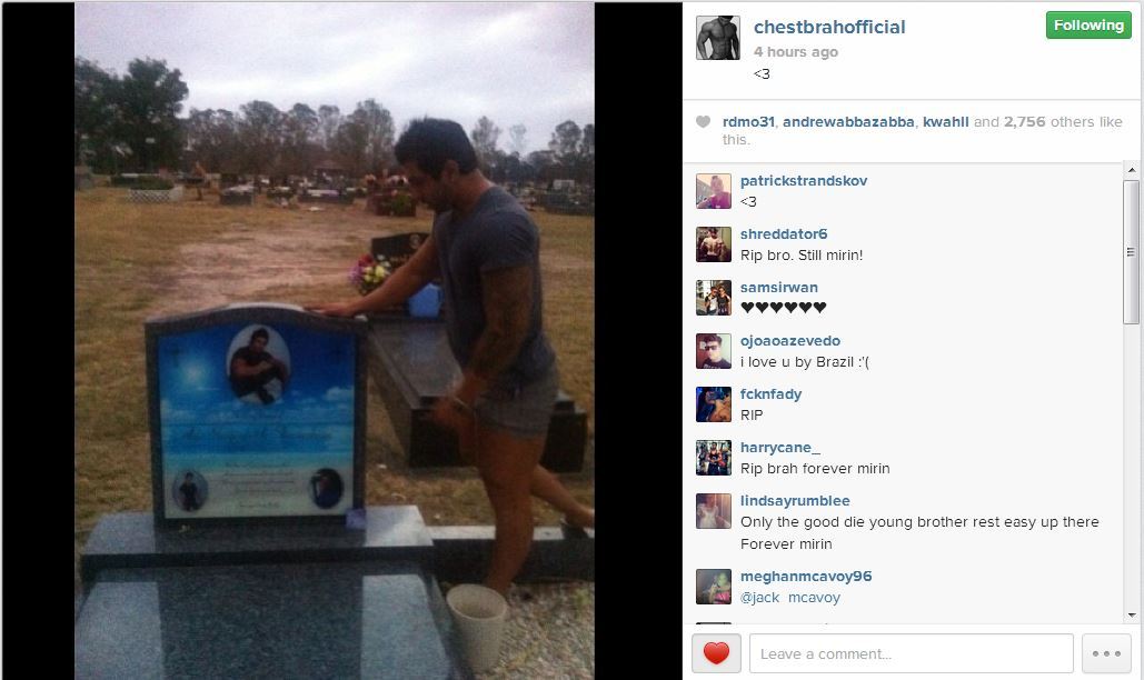 Zyzz Grave
