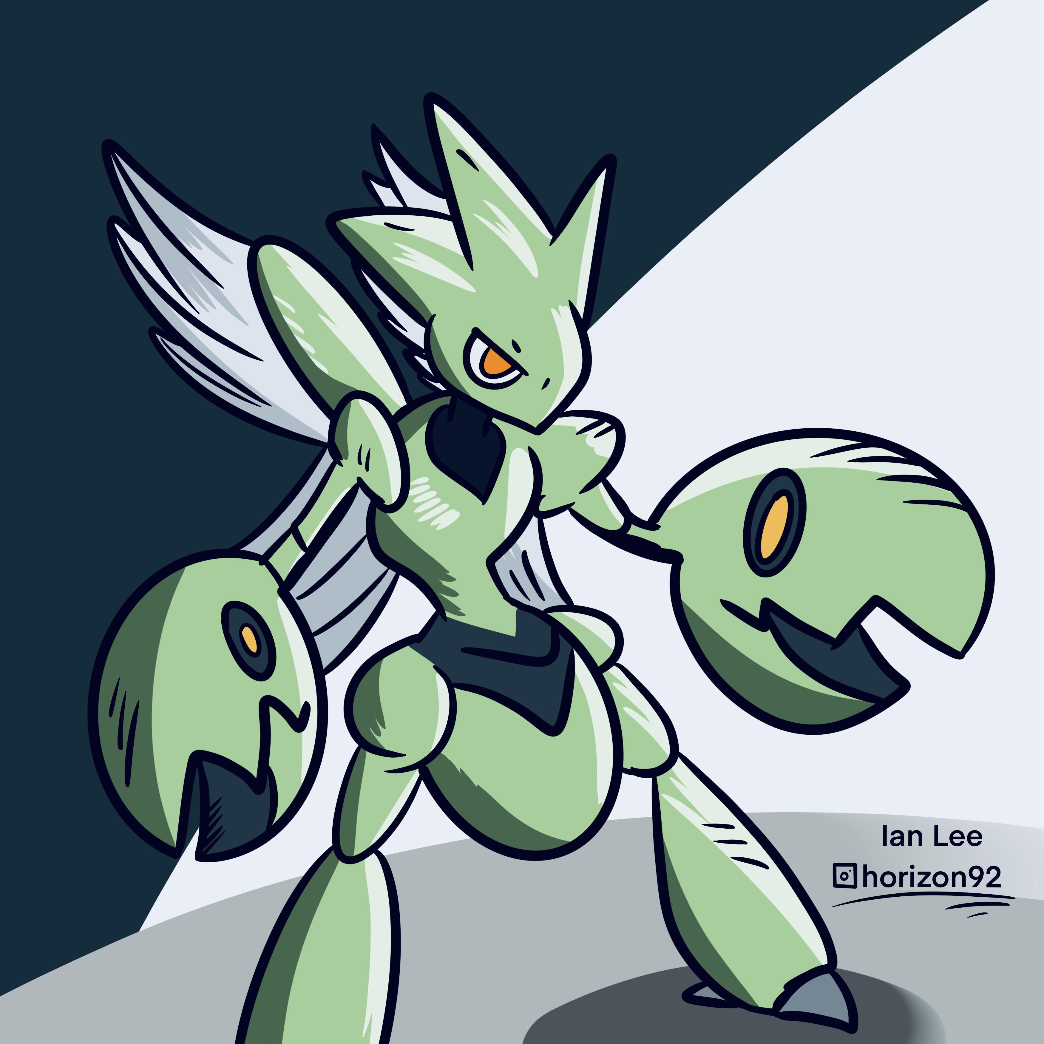 Shiny Mega Scizor